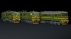 Russian trains in Minecraft: 2TE116 and 2TE10u Minecraft Map