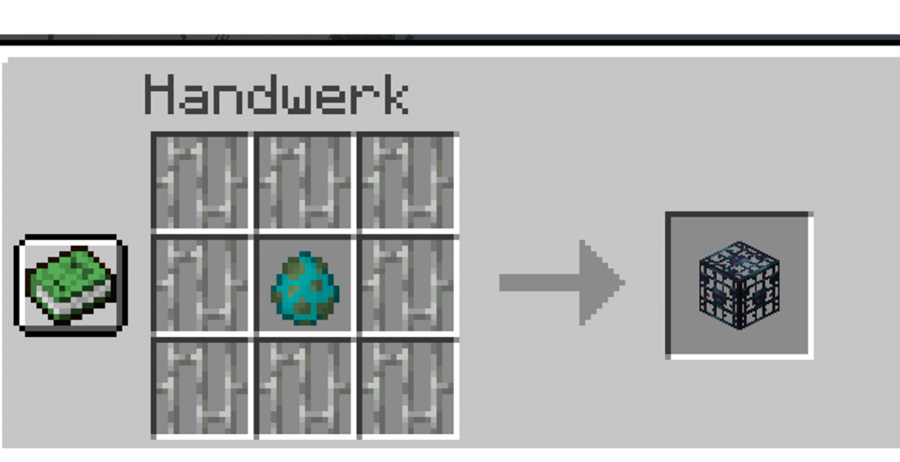 New recipe Minecraft Data Pack