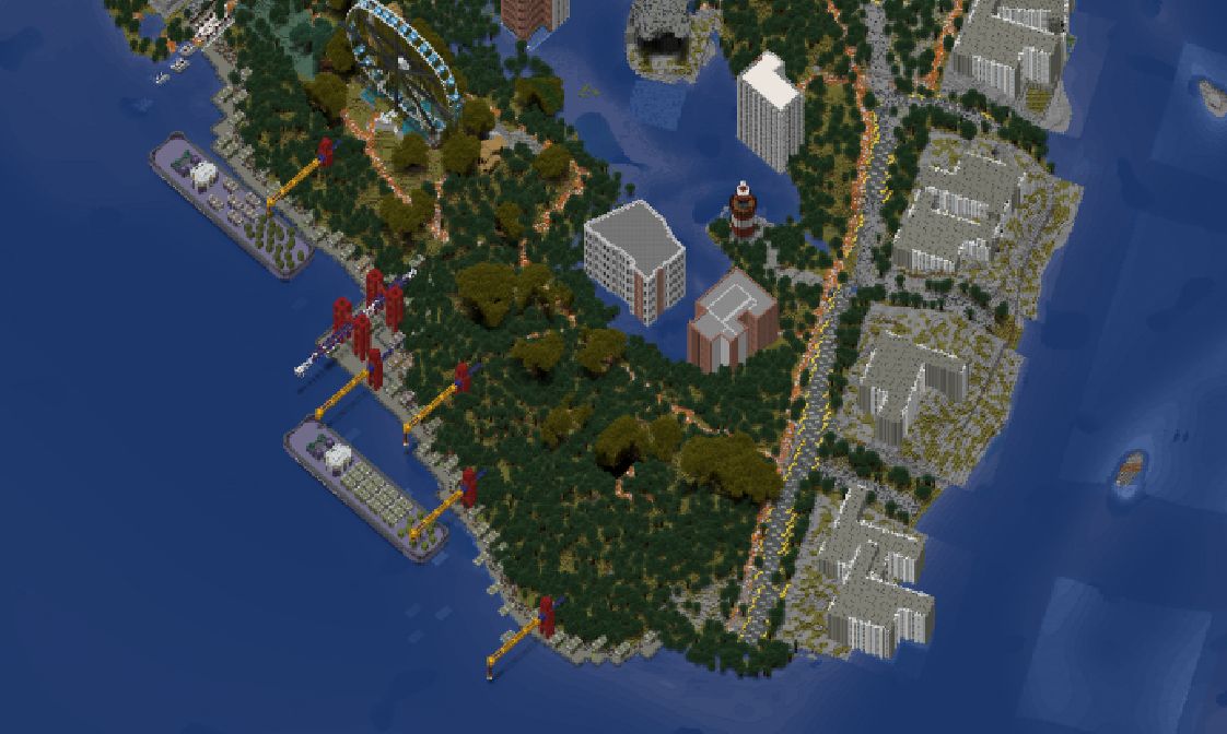 Survival Nation - Main Map Minecraft Map