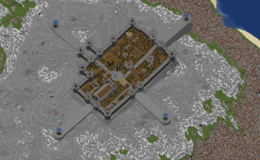 Survival Nation - Main Map Minecraft Map