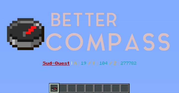Better Compass [Fr] Minecraft Data Pack