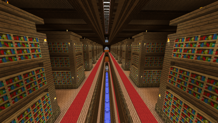 The grand royal library (download+schematic) Minecraft Map