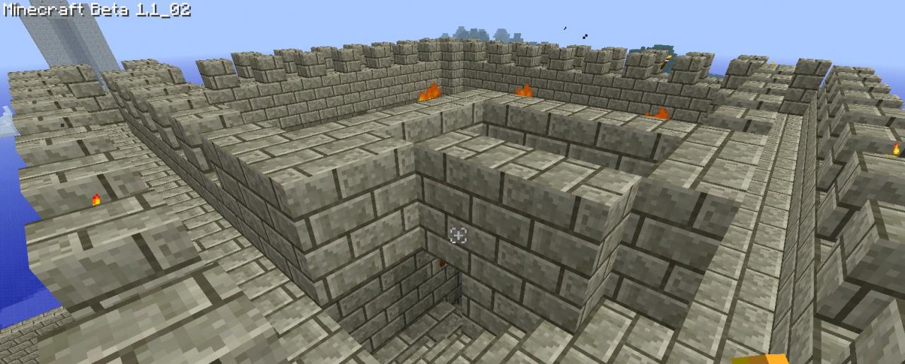 Floating Castle Minecraft Map