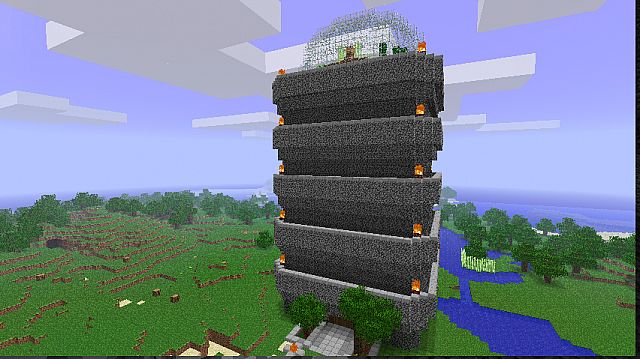 Stack Tower Minecraft Map