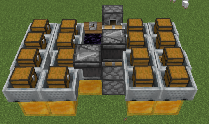 1.15 Flying Item Transport Minecraft Map