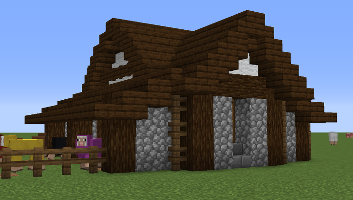 Medieval Barn Minecraft Map