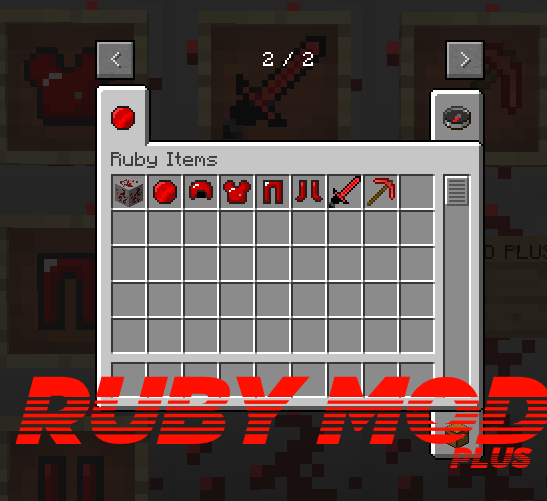 Ruby Mod Plus! Minecraft Mod