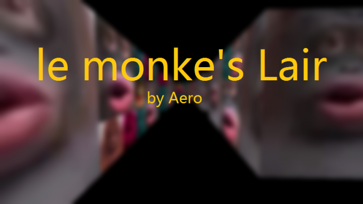 le monke's Lair (Horror Map) Minecraft Map
