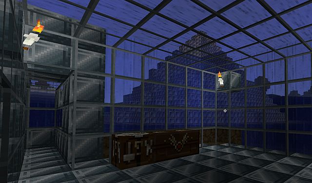 Underwater Facility and Pyramid Minecraft Map