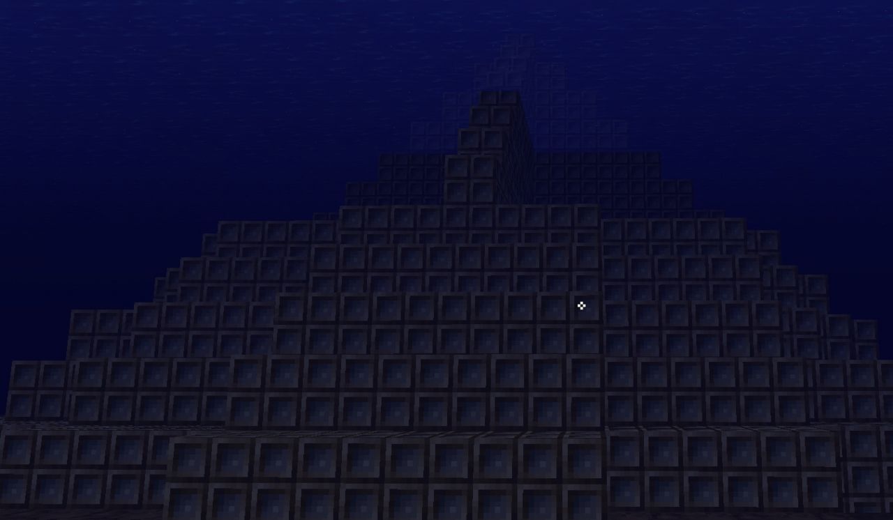 Underwater Facility and Pyramid Minecraft Map