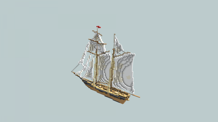 sailing ship Minecraft Map