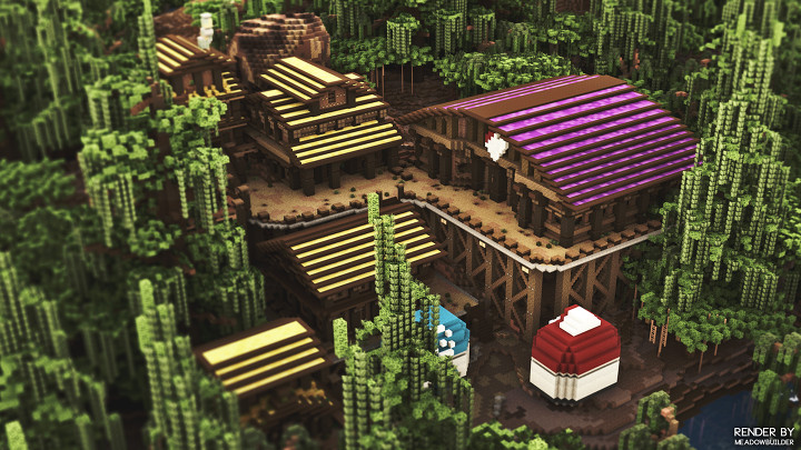 Kaura - 8000x8000 Multi-Biome Pixelmon Map With 13+ Cities By Varuna ...