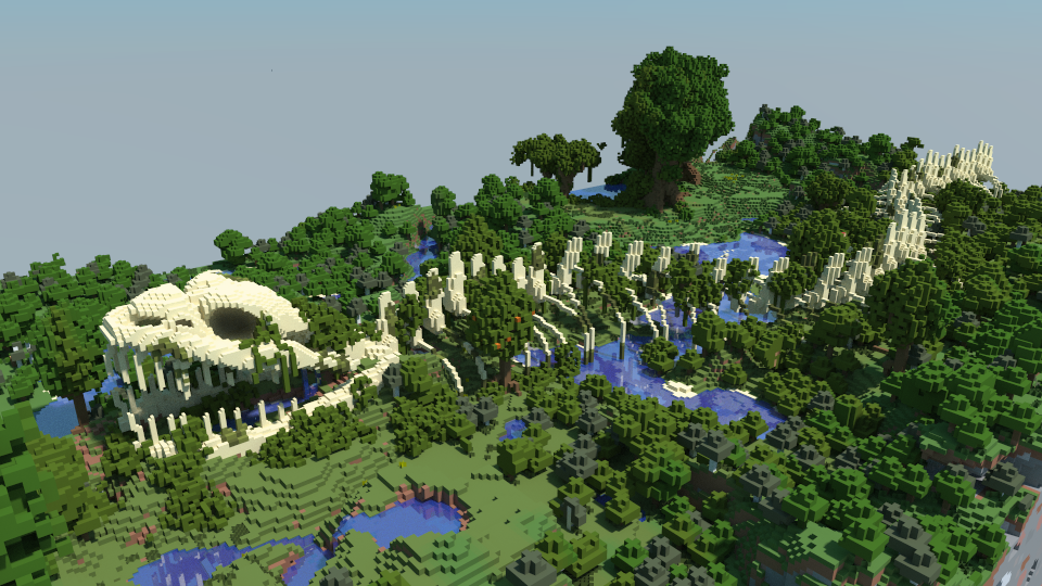 Dragon fossil land ( Producing for marketplace) Minecraft Map